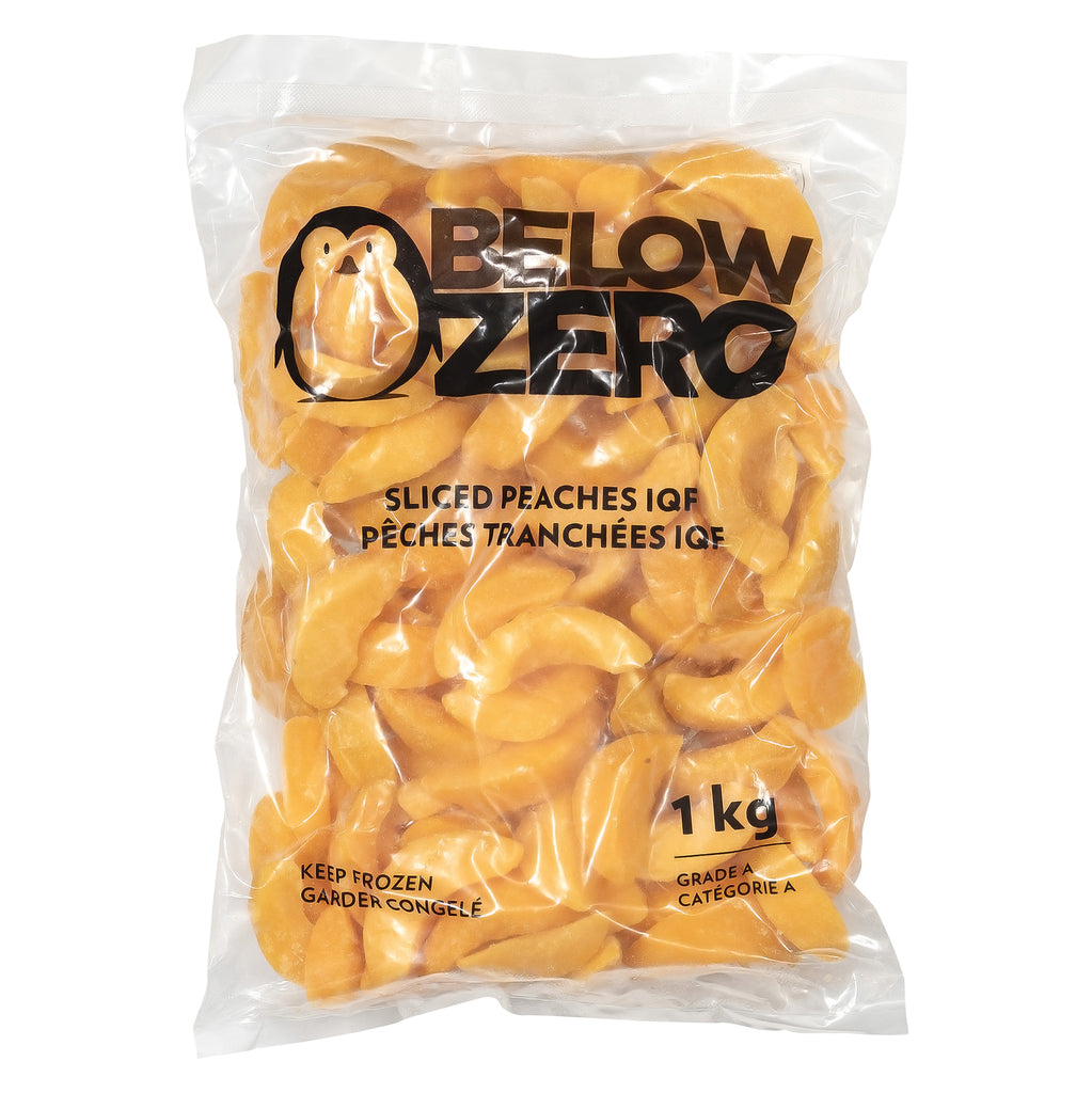 BELOW ZERO Sliced peaches – Mantab