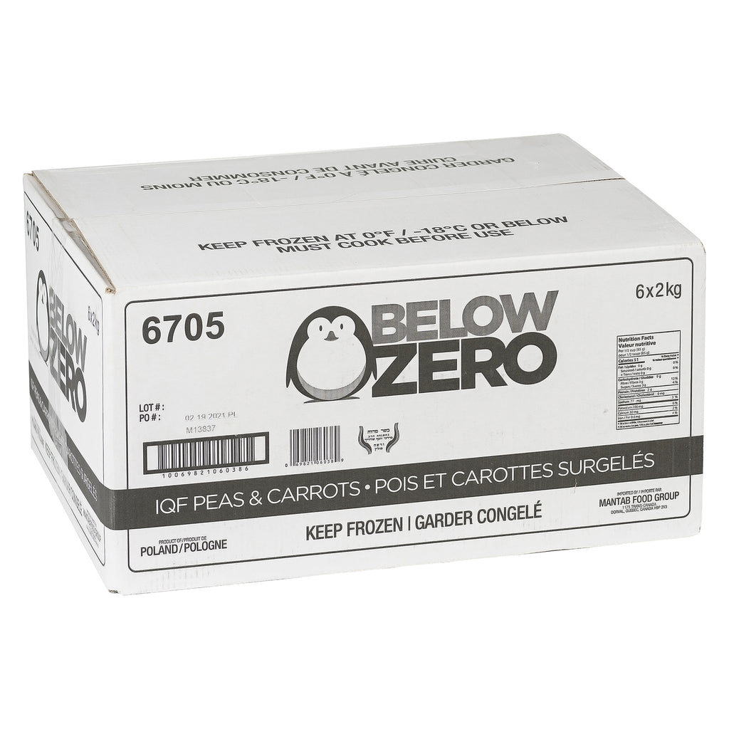 BELOW ZERO Peas & carrots – Mantab