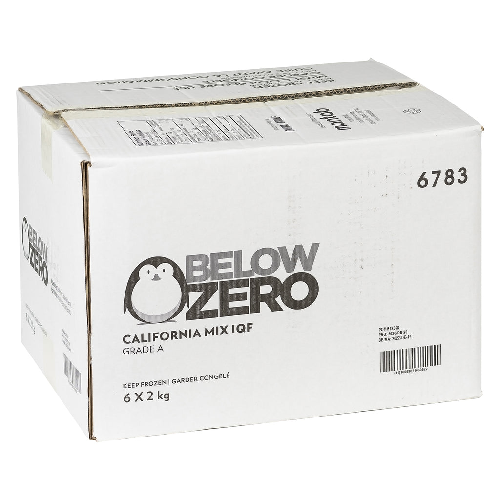 BELOW ZERO California mixed vegetables – Mantab