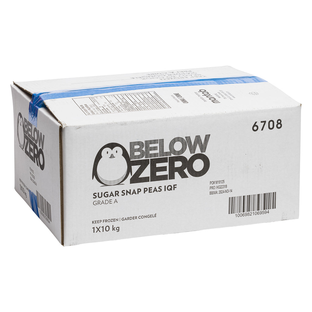 BELOW ZERO Sugar snap peas – Mantab