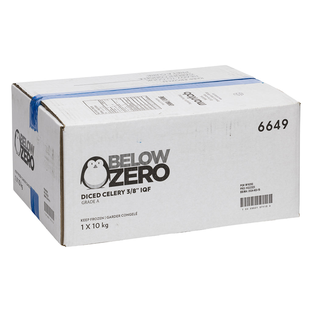 BELOW ZERO Diced celery – Mantab