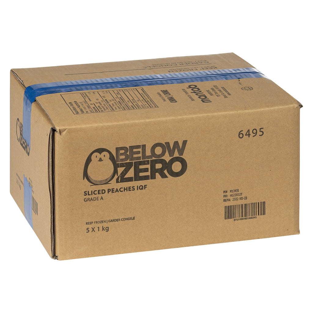 BELOW ZERO Sliced peaches – Mantab