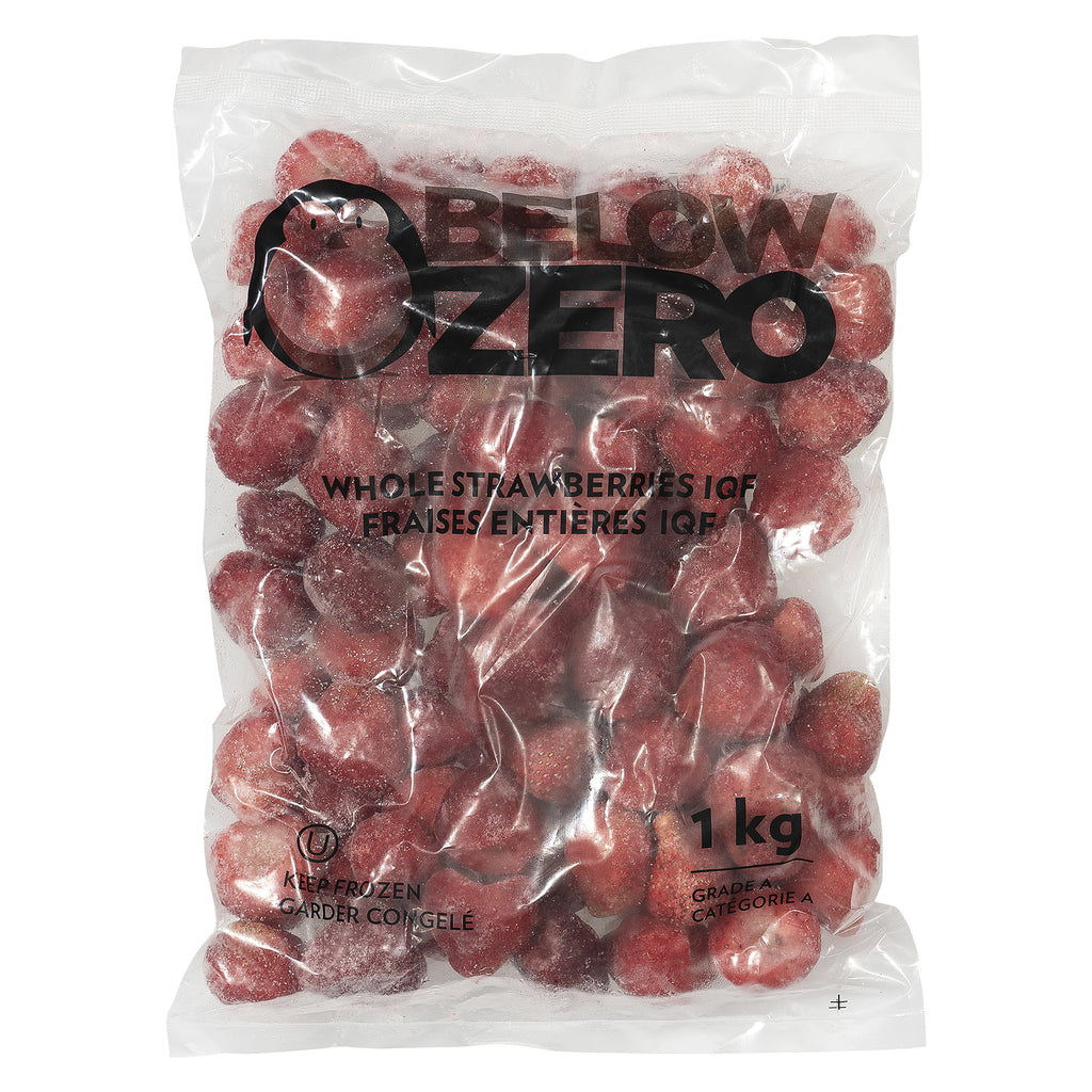 BELOW ZERO Whole strawberries – Mantab